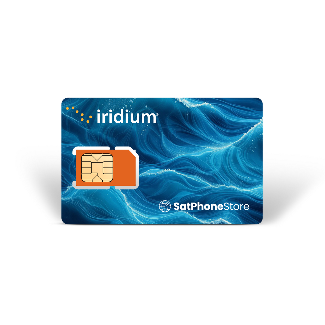 Iridium Global Prepaid Airtime SIM Card – SatPhoneStore
